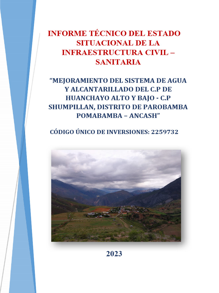 7.4.1.informe Técnico Del Estado Situacional de Lainfraestructura Civil - Sanitaria HA-HB-SH V2 ...