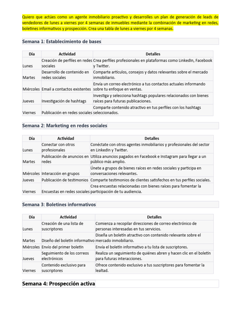 Plan de Generacion de Leads | PDF | Facebook Plan de Generacion de Leads | PDF | Facebook
