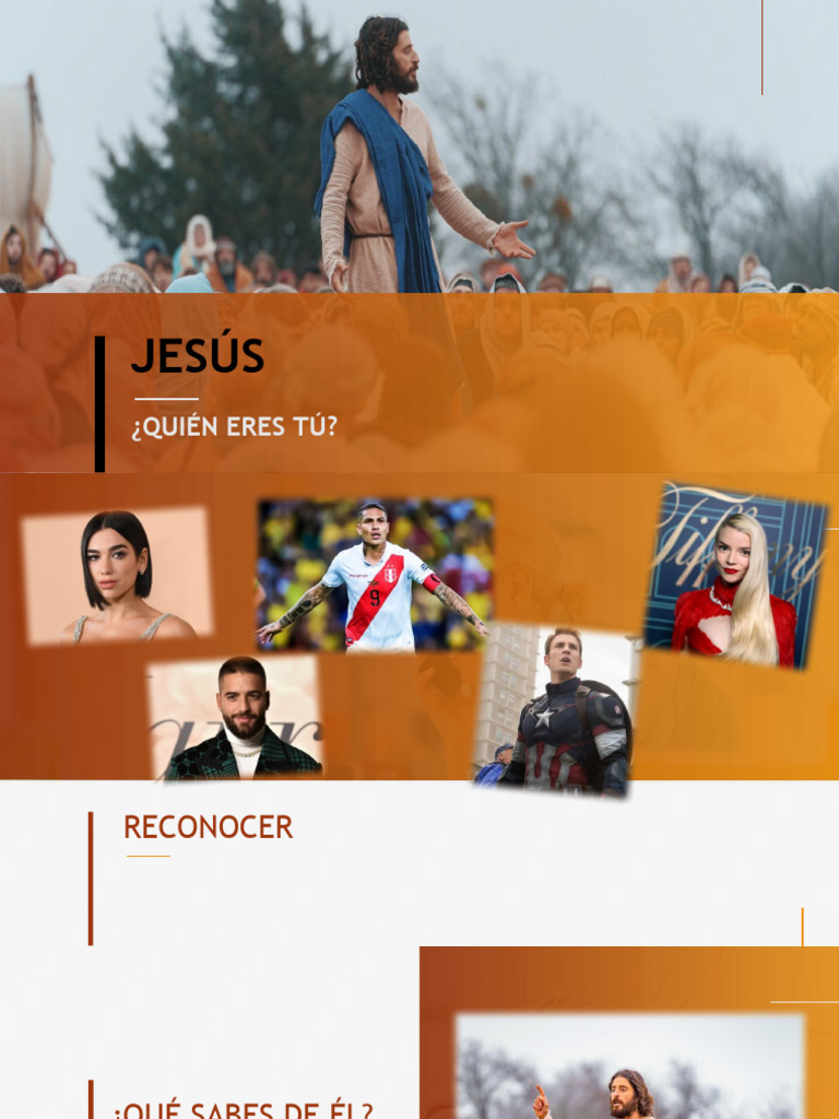 Diapos. Tema 4 - Jesus Quien Eres Tu | PDF | Jesús | Dios el padre