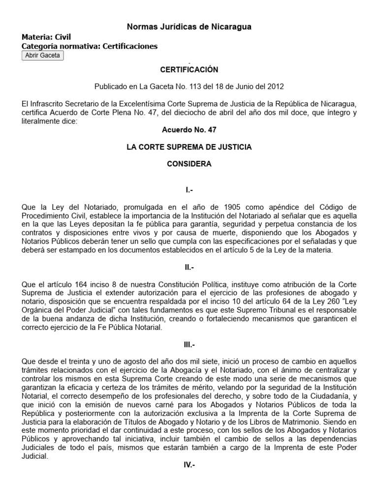 Autorizar Exclusivamente A La Imprenta Del Poder Judicial para La ...