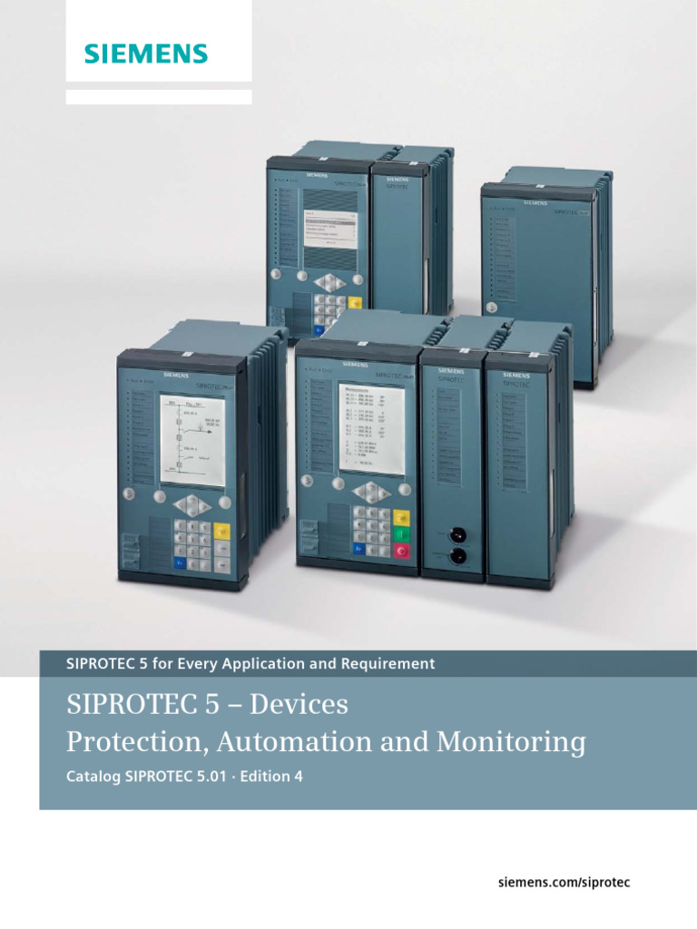 Siemens Siprotec5 | PDF | Automation | Smart Grid