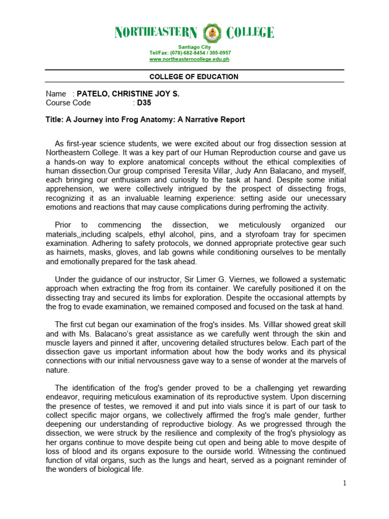 disect | PDF | Anatomy