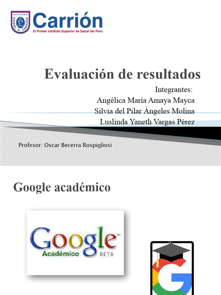Evaluación de resultados | PDF