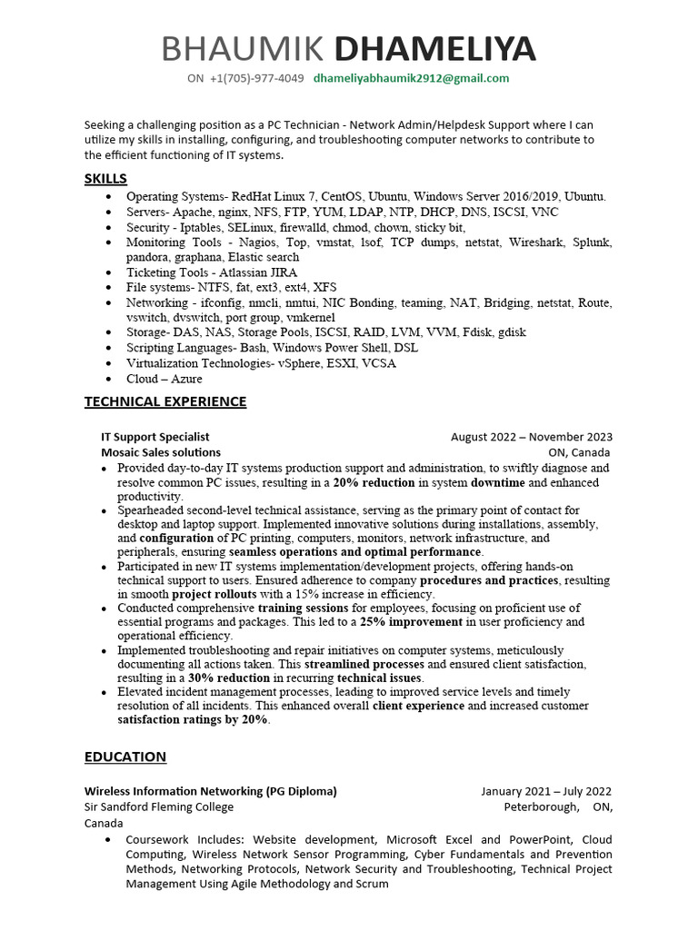 Bhaumik Dhameliya - RESUME - PC - Tech - Acara | Download Free PDF | Web Development ...