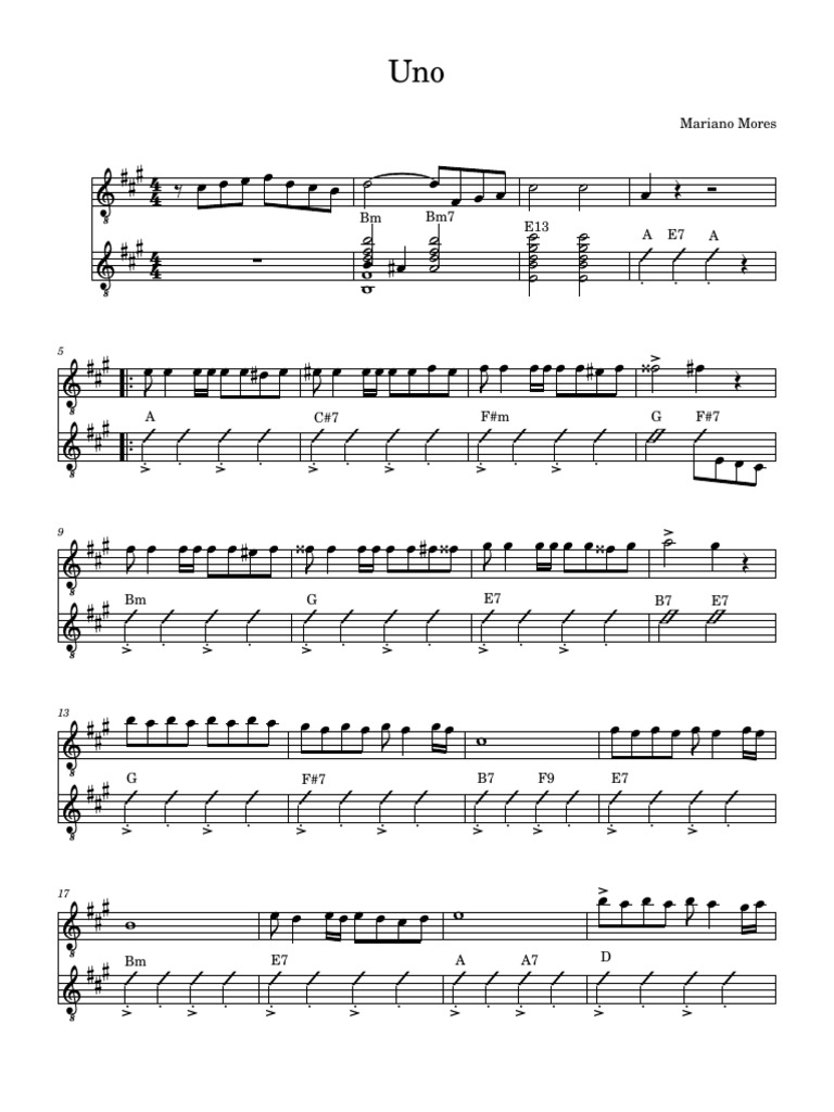 Uno A | PDF