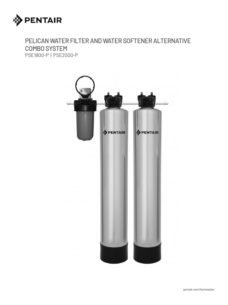 Pelican Water Filter - Softener 4006041-Pse1800-P-Pse2000-P-Manual ...