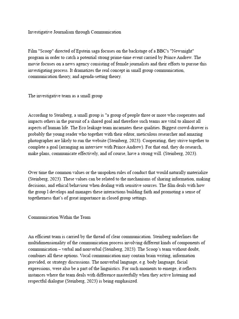 Scoop P | PDF | Communication | Human Communication