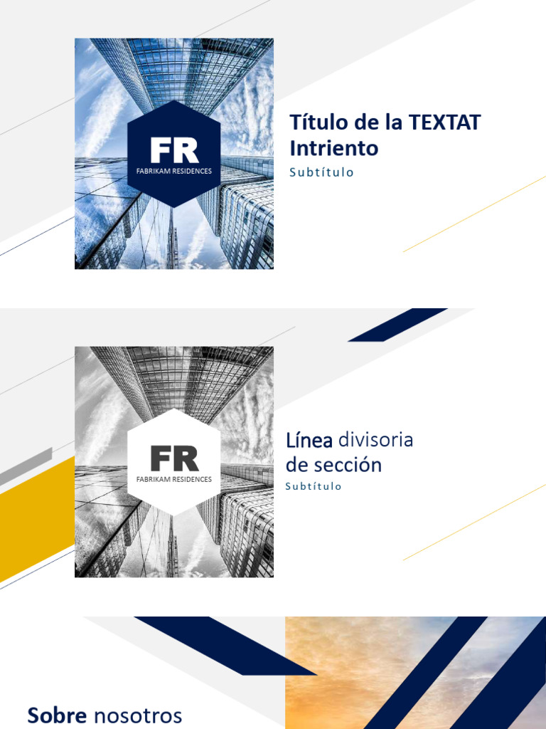 Información sobre Fabrikam Residences | PDF