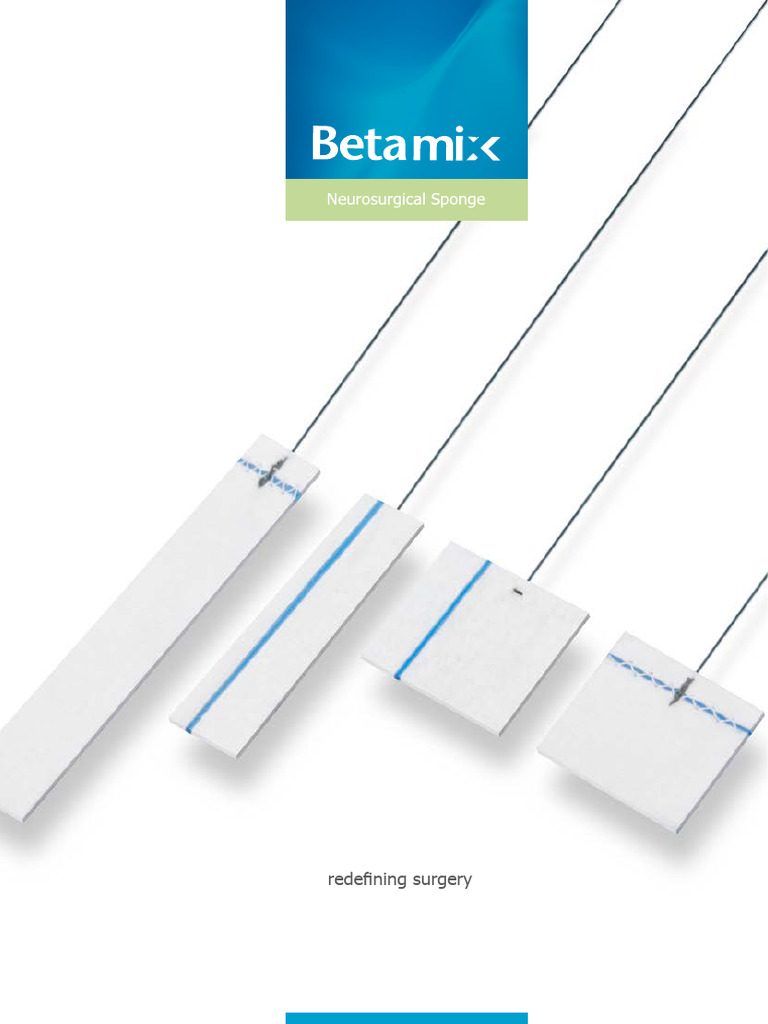 Betamix Neurosurgical Patty | PDF | Materials