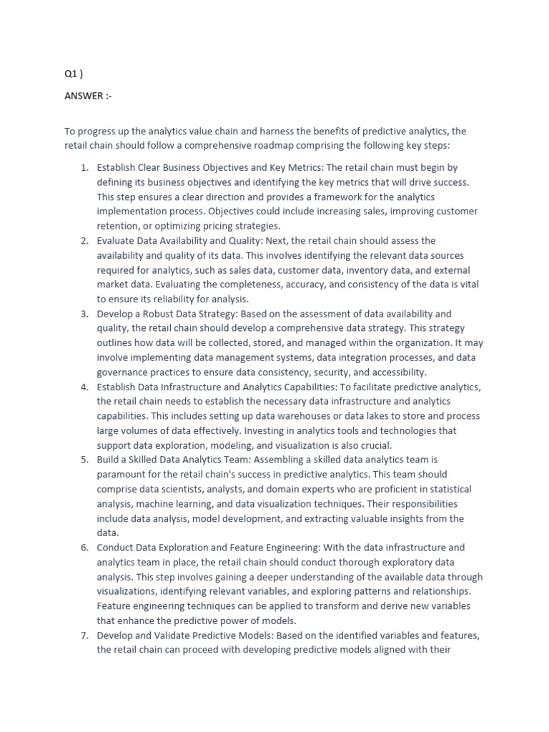 Introduction to Analytics | PDF | Analytics | Predictive Analytics