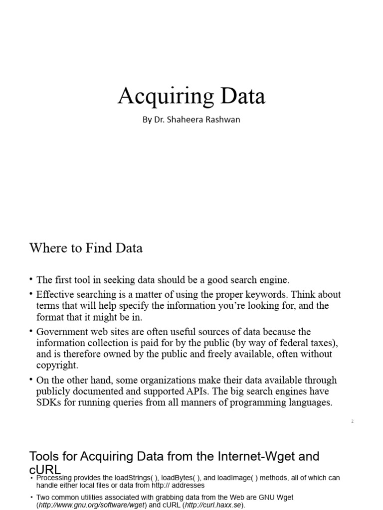Lecture6 DataV | PDF | Computer File | World Wide Web