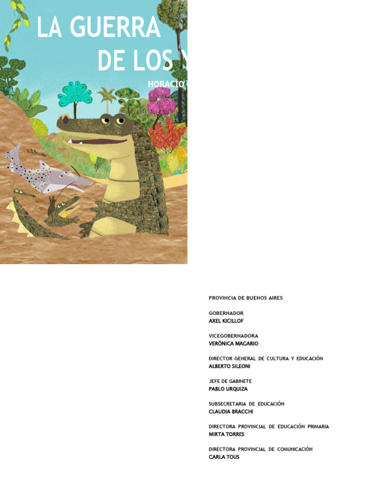 La Guerra de Los Yacarés PDF Mayusc | PDF