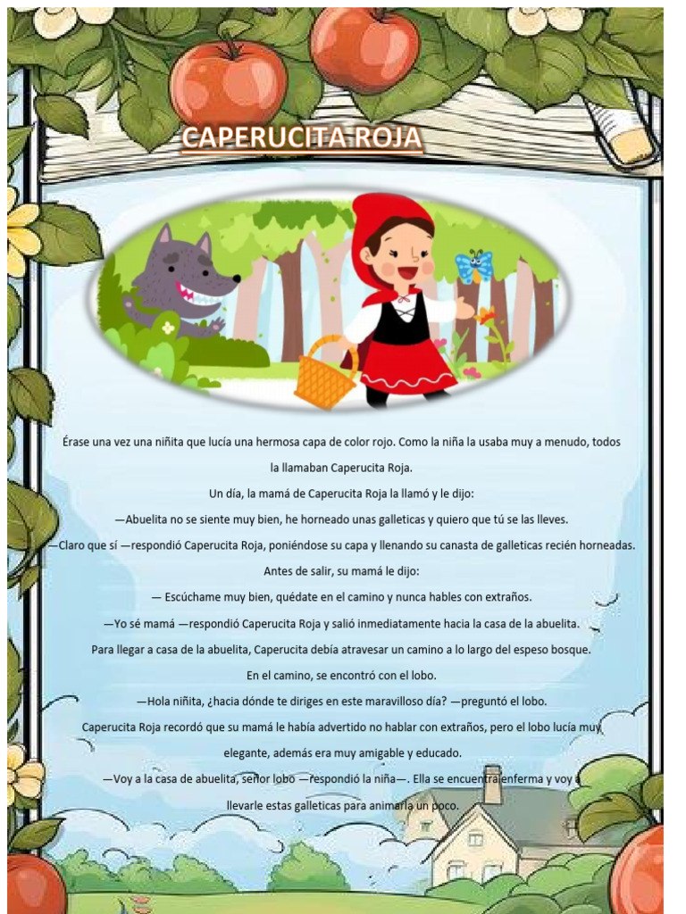 Cuentos Tradicionales | PDF | El patito feo | Caperucita Roja