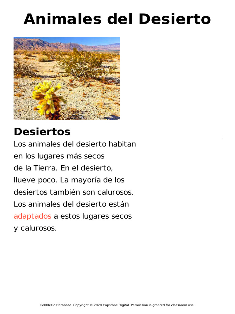 Desert Spanish | PDF