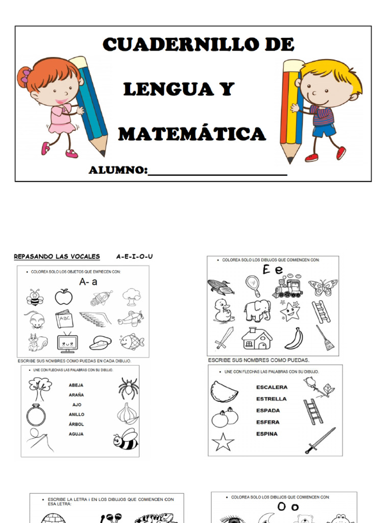 Cuadernillo Ejercitación Lengua - (2024) | PDF