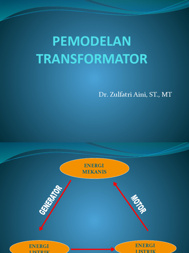 6 Pemodelan Transformator | PDF