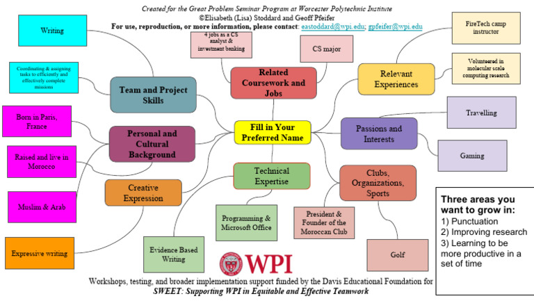 Asset Map Example & Individual Fillable Map | PDF