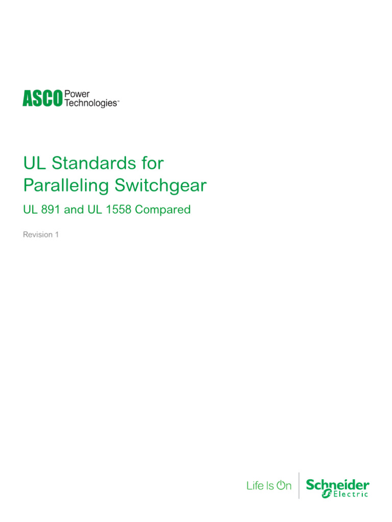 Schneider Ul 891 Ul 1558 | PDF | Electric Power | Electrical Engineering
