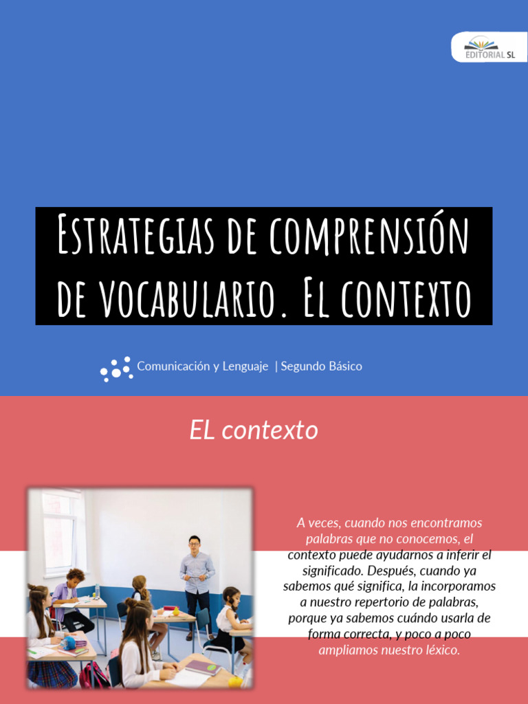 Estrategias de Comprensión de Vocabulario | PDF | Léxico | Palabra