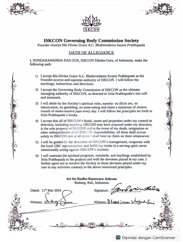 Oath of Allegiance | PDF