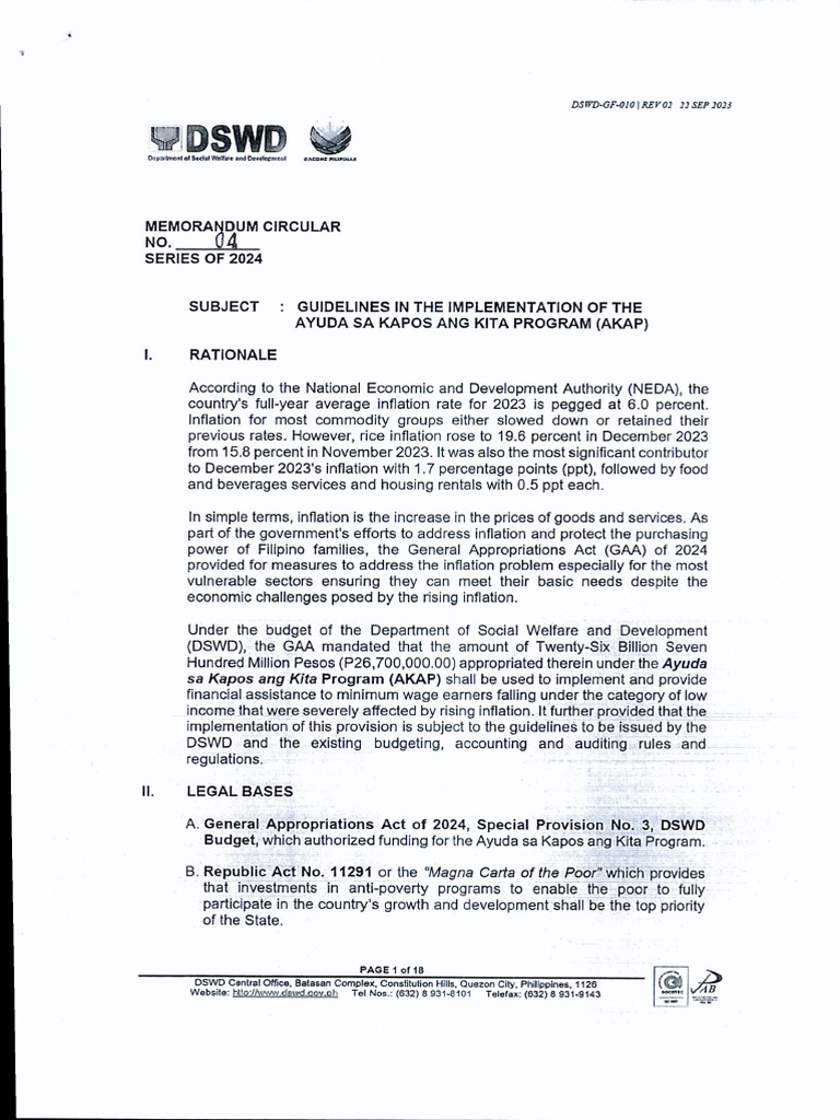 Guidelines-in-the-Implemention-of-the-AKAP | PDF