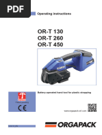 Strapex STB 71/73/75 Operating Manual | PDF