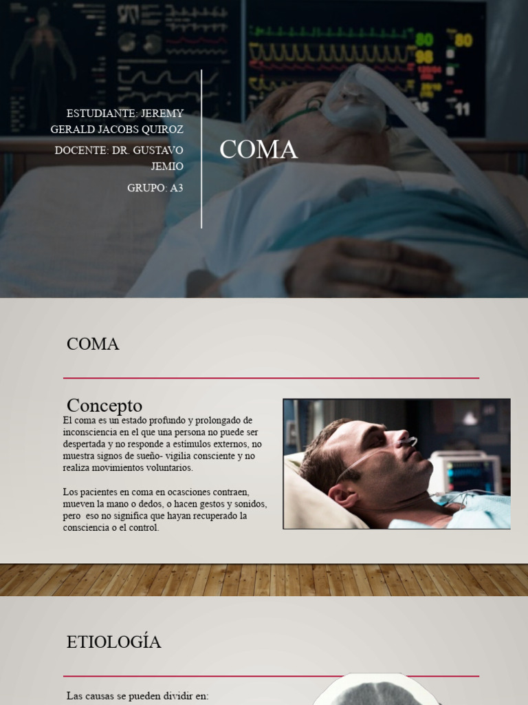 Coma | PDF | Cerebro | Coma