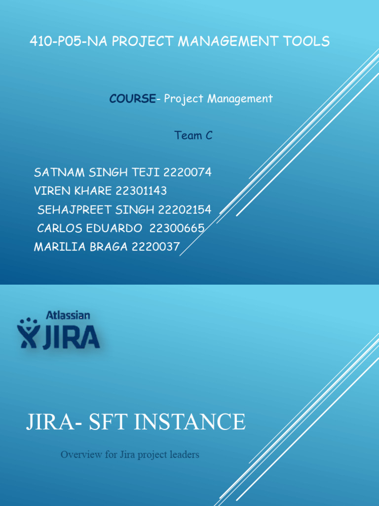 Po5 Jira Assignment Team C Pdf Computing Software Engineering