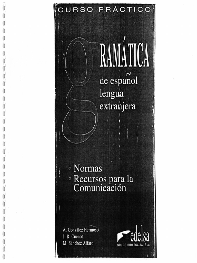 Curso Practico Gramatica Espanol EDELSA 1997 P1 | PDF