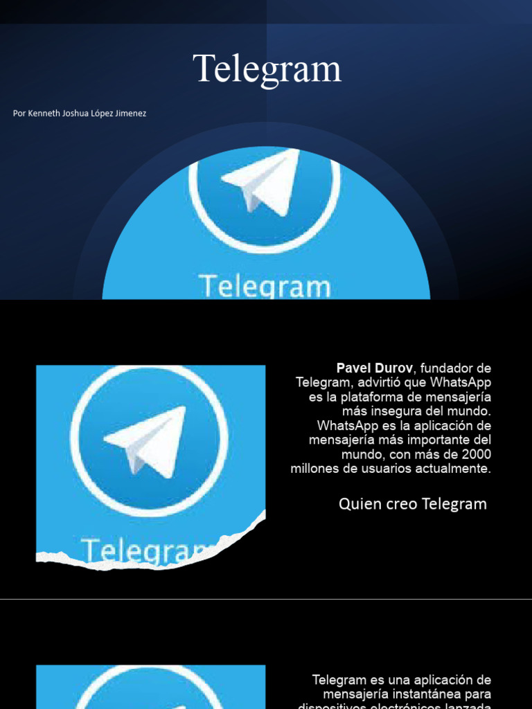 Telegram: Mensajería Segura y Libre | PDF