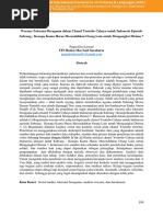 Proposal Penelitian MYRES 2023 Hanifah Haidar | PDF | Ilmu Sosial