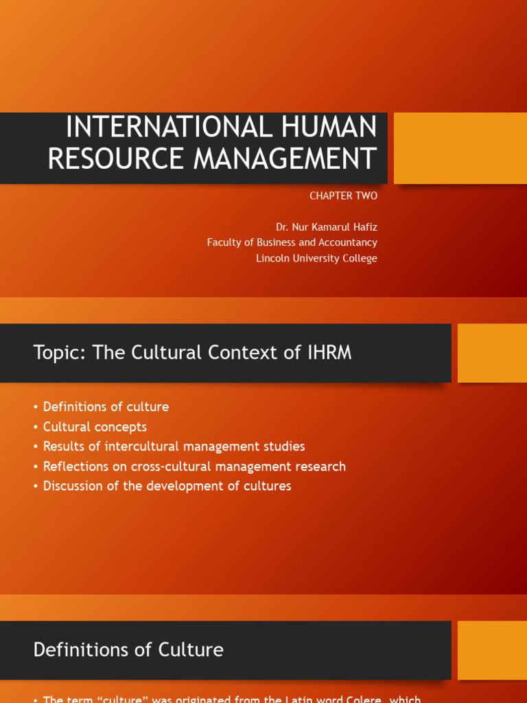 IHRM CHP 2 | PDF | Psychology | Behavioural Sciences