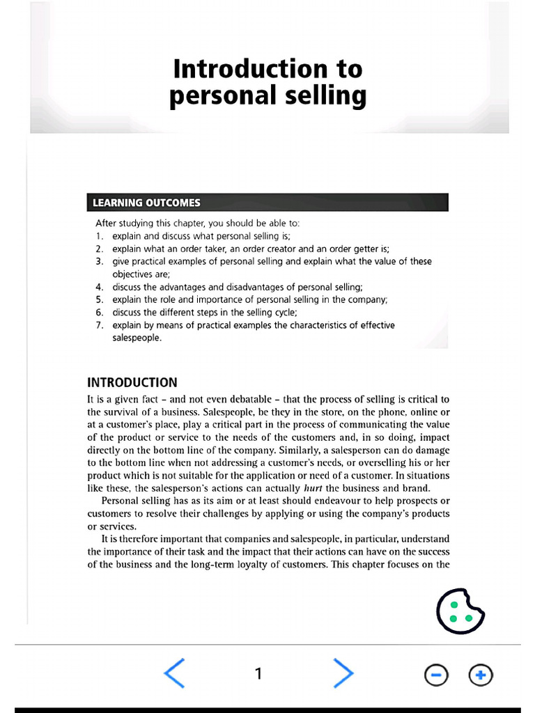 Personal Sellng 5th Edition | PDF