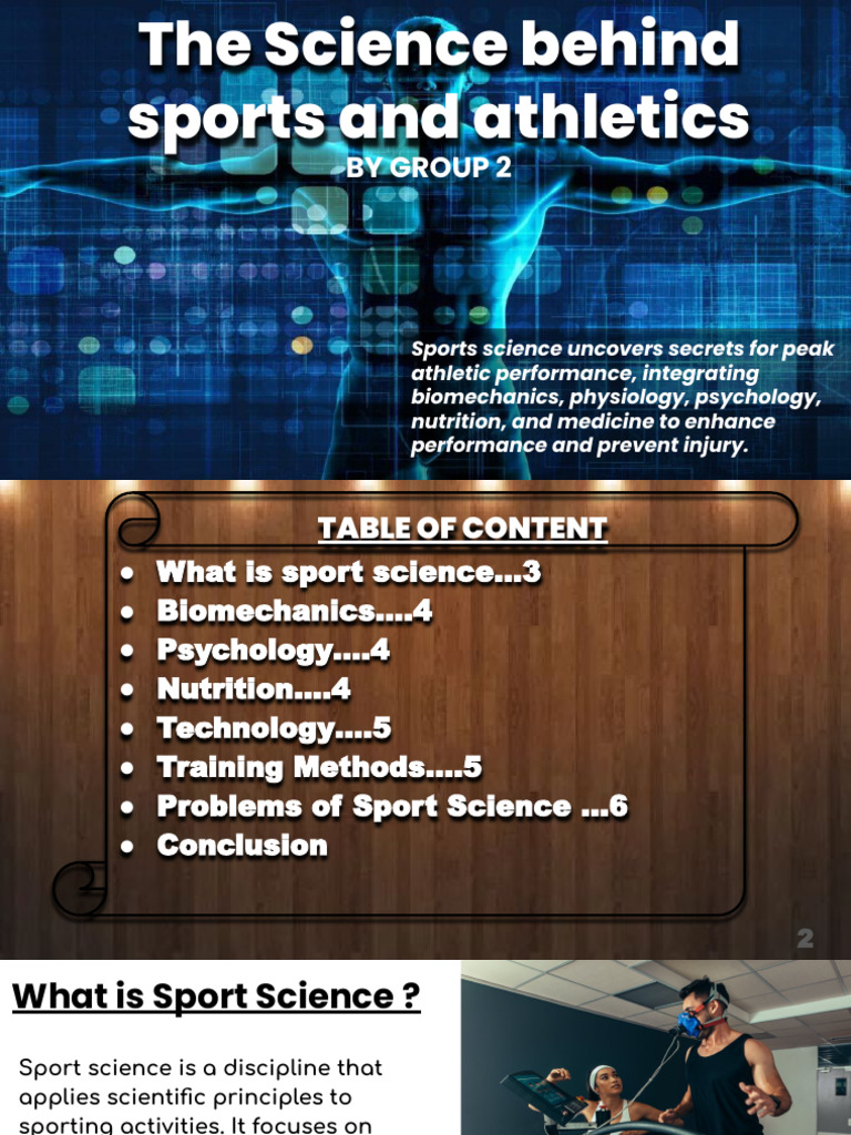 Sport Science and Tech | PDF | Biomechanics | Science