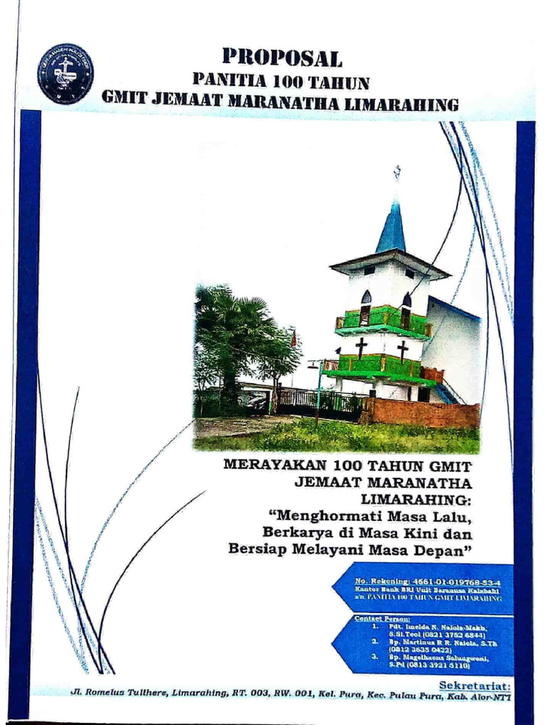 Proposal 100 Tahun | PDF