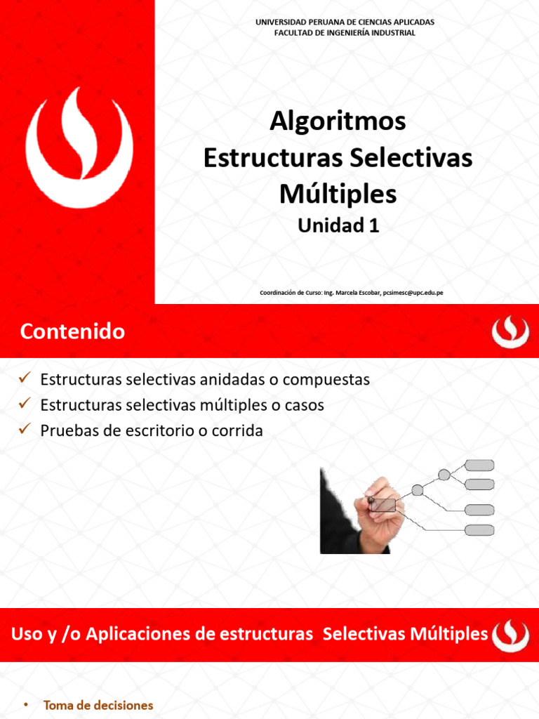Estructuras Selectivas Múltiples en Algoritmos | PDF | Algoritmos | Lógica matemática