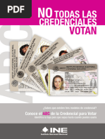 Información sobre Código CIC y OCR INE | PDF