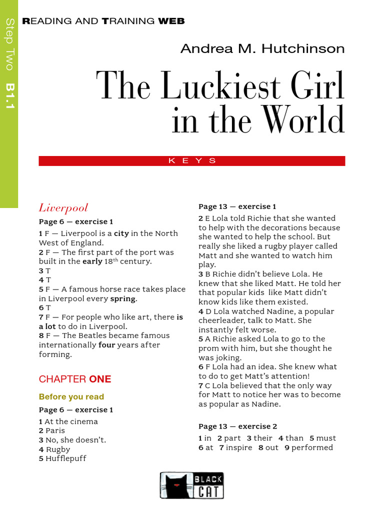 Luckiest Girl Keys | PDF