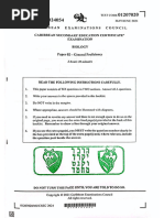 Add Math Paper 2 May 2024 Solutions | PDF