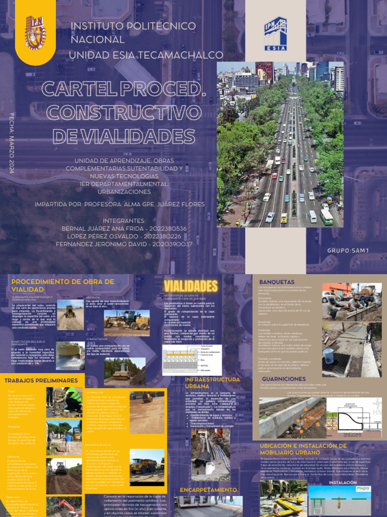 CARTEL DE PROCEDIMIENTOS CONSTR | PDF | Hormigón | Residuos