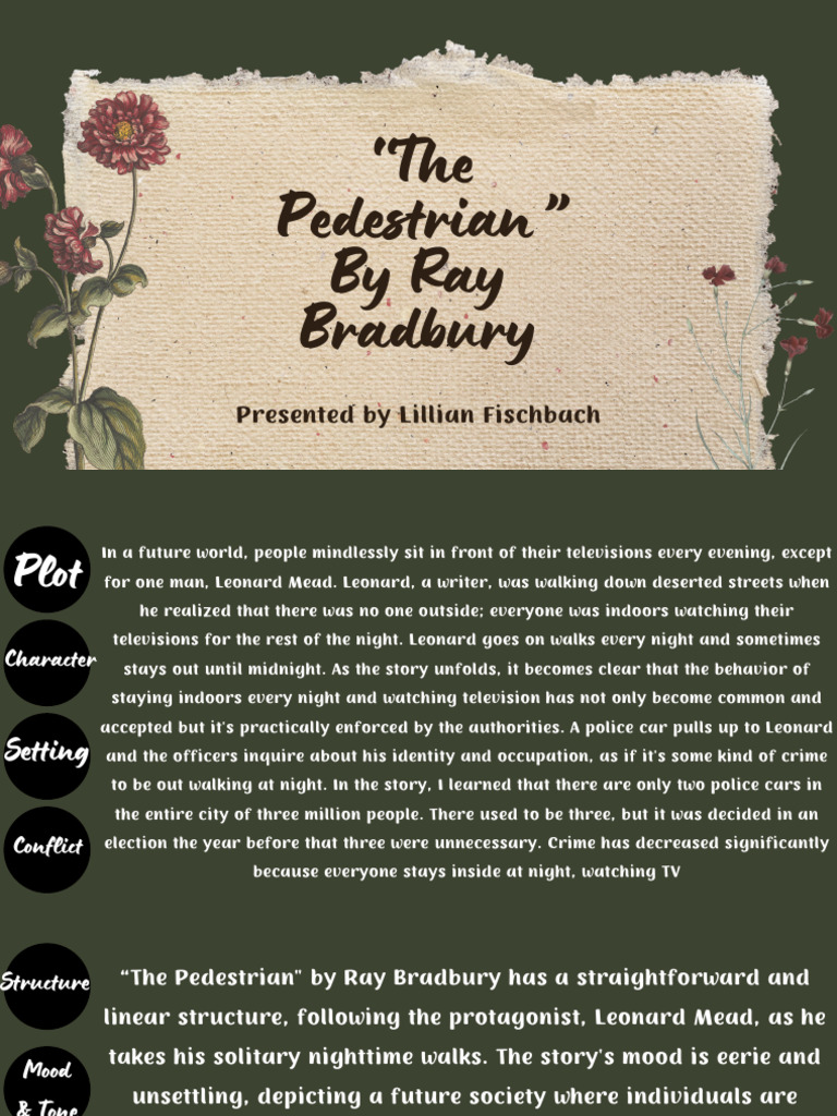 The Pedestrian | PDF | Mystery, Thriller & Crime Fiction | Young Adult