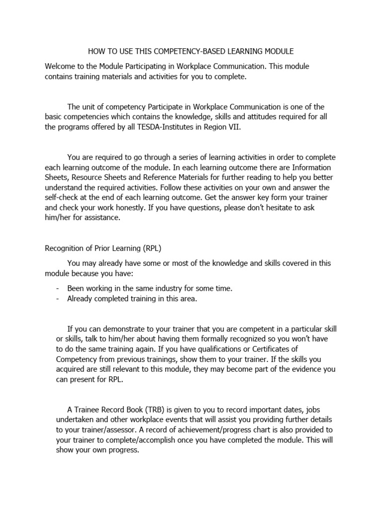 How To Use This Competency | PDF | Noun | Part Of Speech