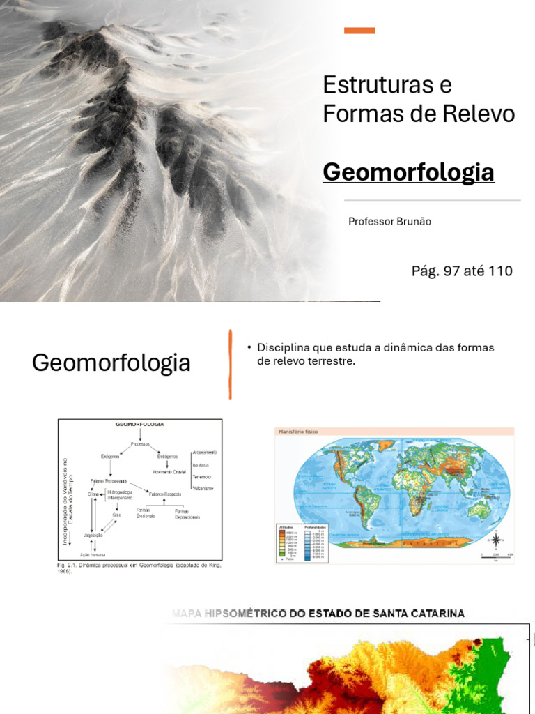 [08] Geomorfologia | PDF | Terreno | Geomorfologia