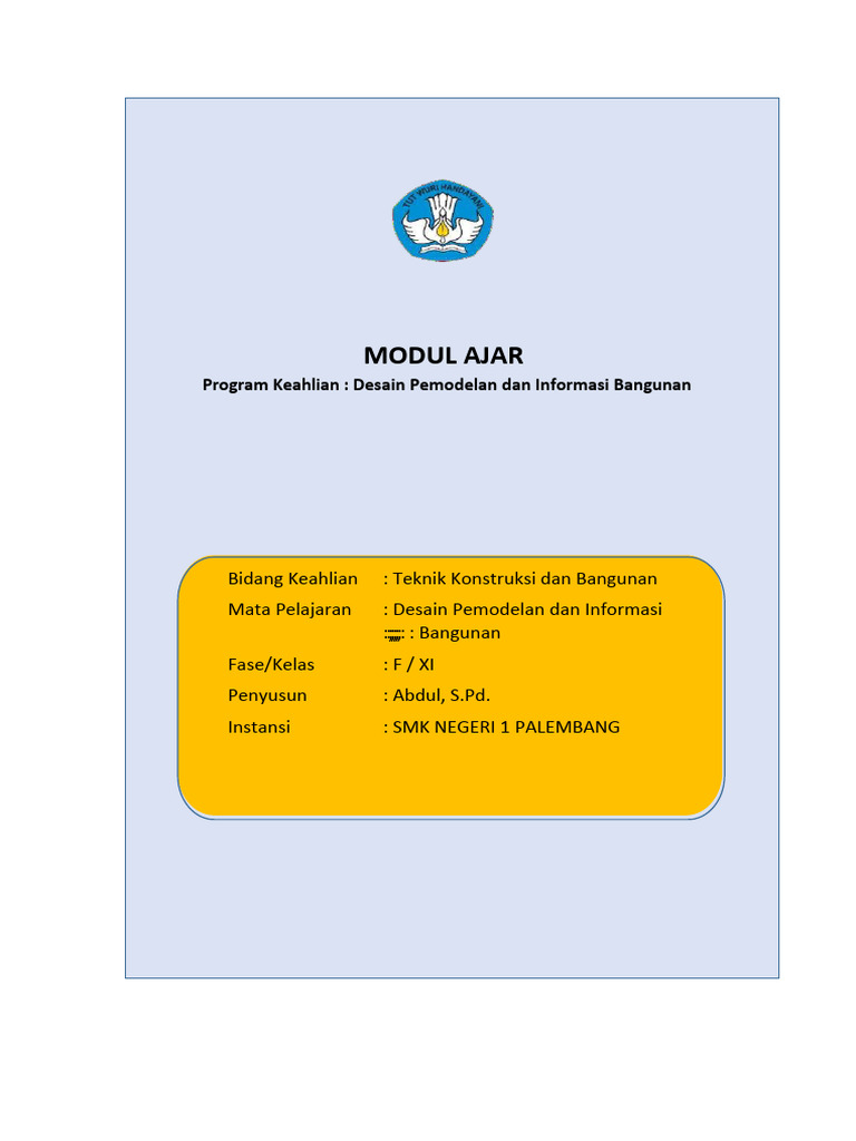 Modul Menggambar Denah 2D | PDF