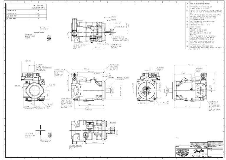 SAE J501 Hydraulic Port Specifications | PDF | Mechanical Engineering