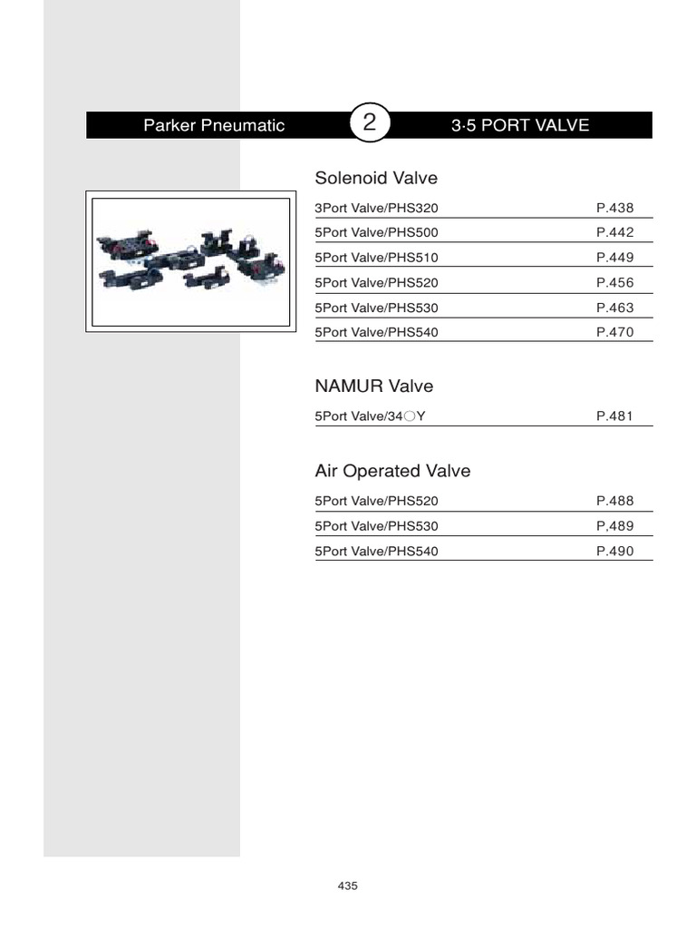PHS Series | PDF | Gas Technologies | Hydraulics