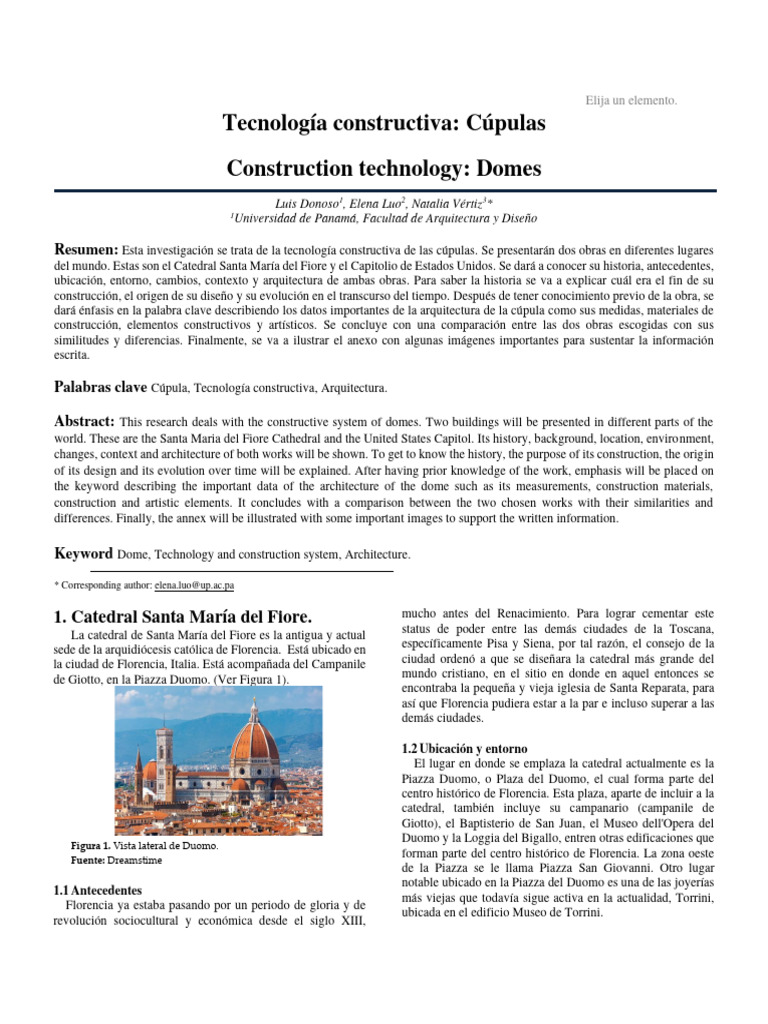 Domos: Tecnología Constructiva | PDF | Capitolio de los Estados Unidos | Hazme