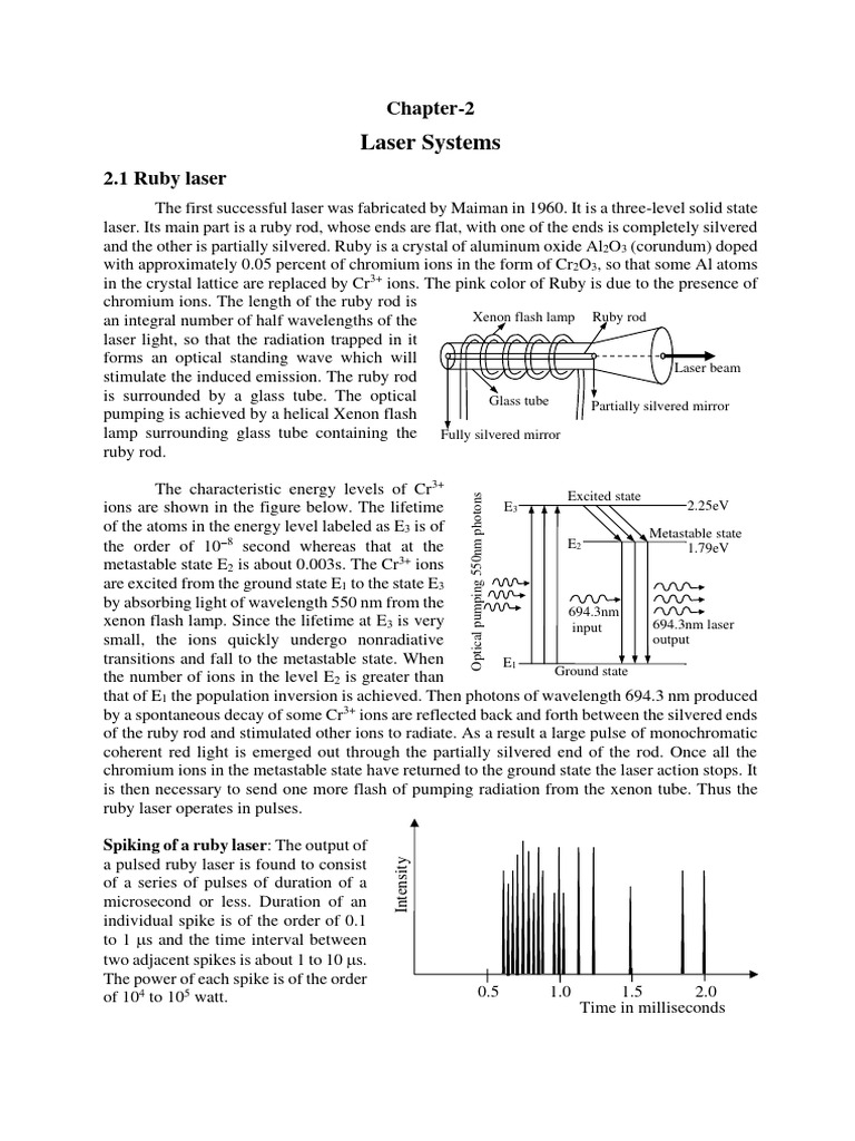 2020 Chapter-2 Laser Systems New Word | Download Free PDF | Laser ... 2020 Chapter-2 Laser Systems New Word | Download Free PDF | Laser ...