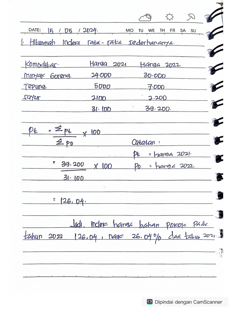 Diskusi 6 Statistika Ekonomi | PDF