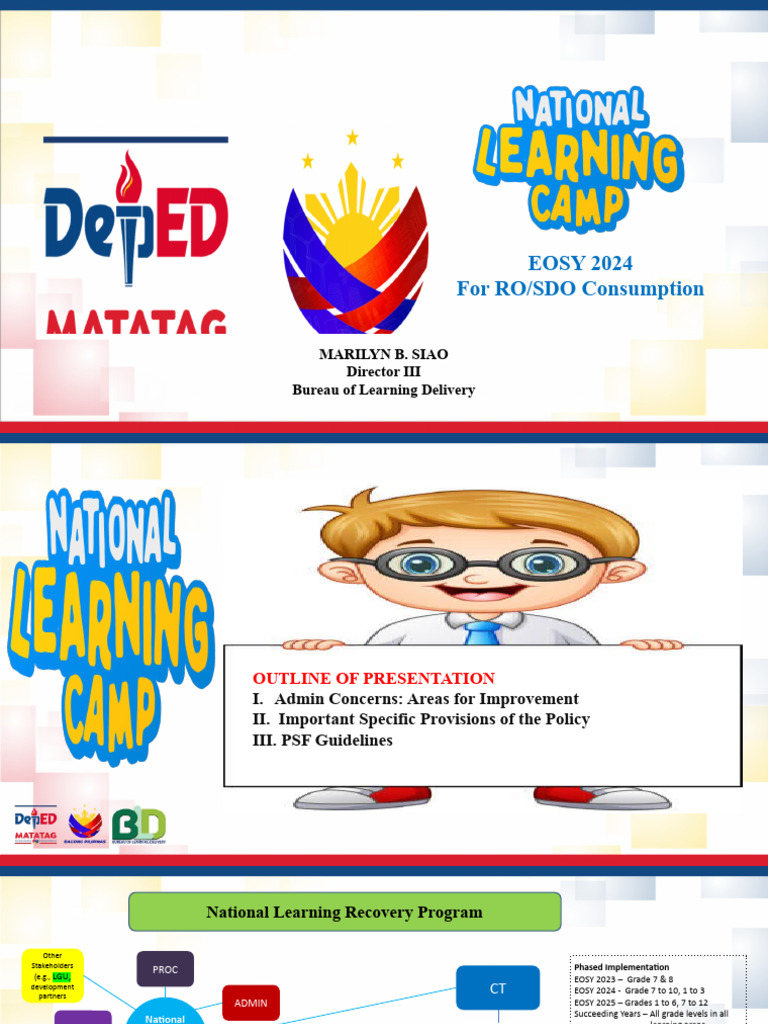 NLC 2024 Orientation For RO SDO | PDF | Teachers | Literacy